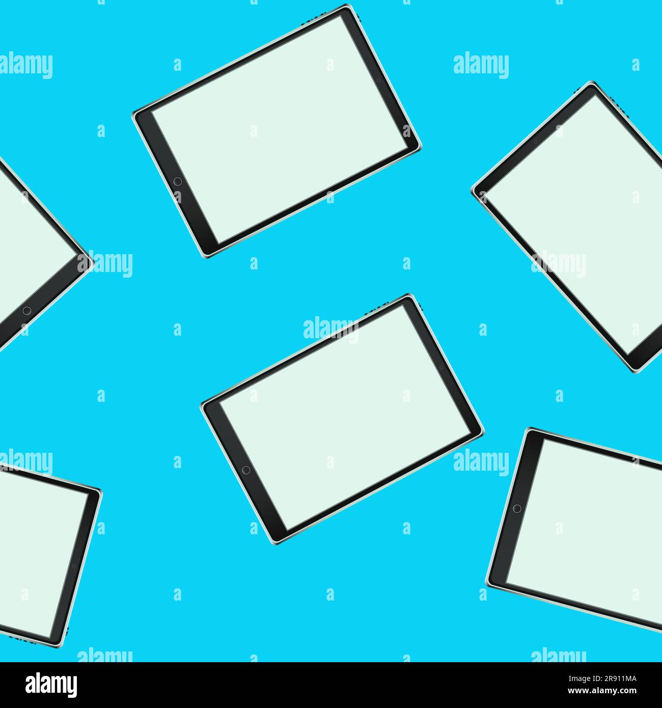 Texture, seamless pattern of smart modern smart touchscreen tablet ...