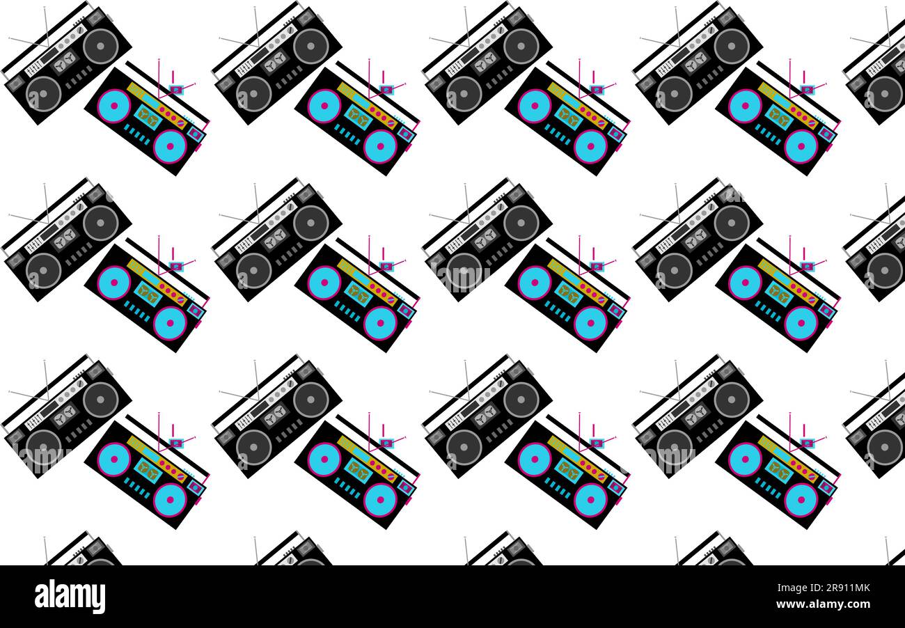 Pattern of black and white and colored, hipster, beautiful, vintage ...