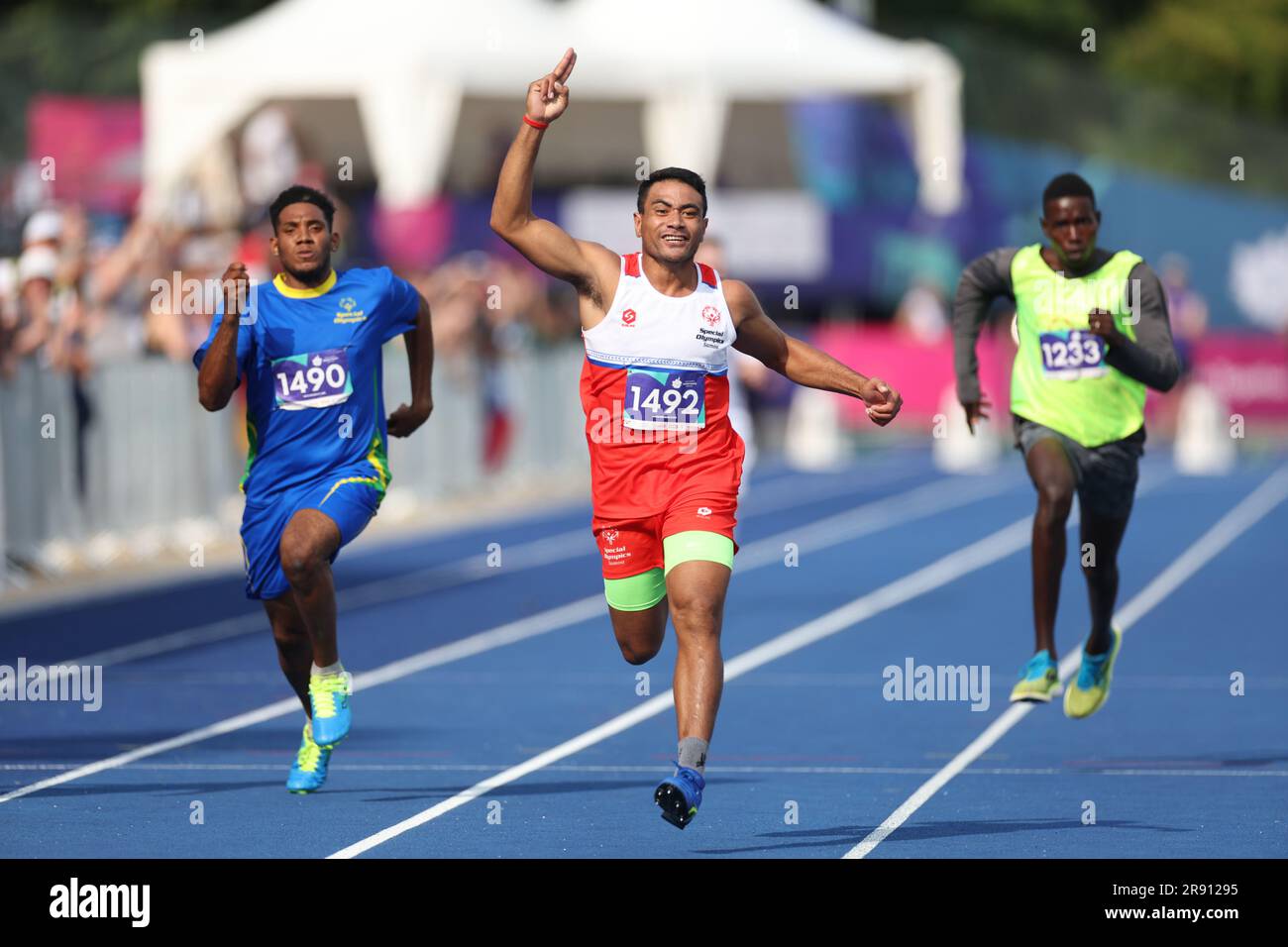 Berlin, Germany. 21st June, 2023. SO Samoa Puma Faautauta (c ...