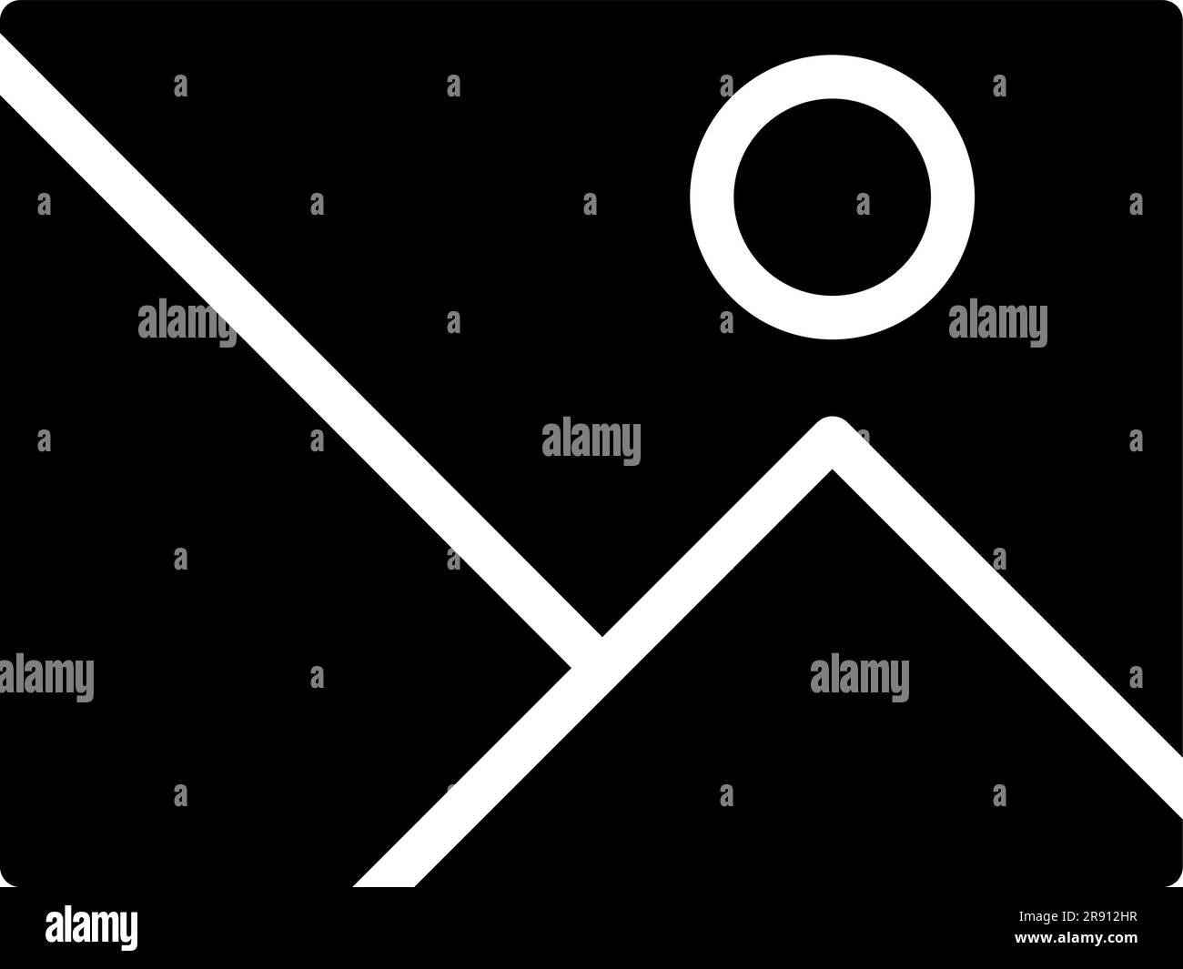 Gallery button black glyph icon Stock Vector Image & Art - Alamy