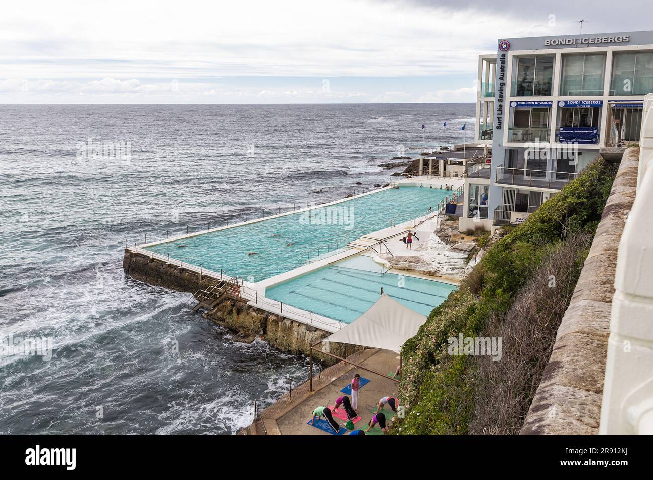 The Bondi Icebergs swimming pool at Bondi Beach, Sydney Australia Stock Photo - Alamy