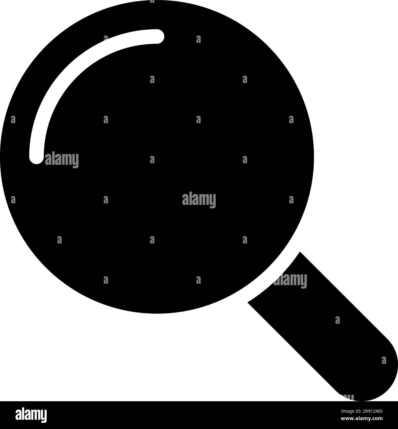 Magnifying glass clipart hi-res stock photography and images - Alamy