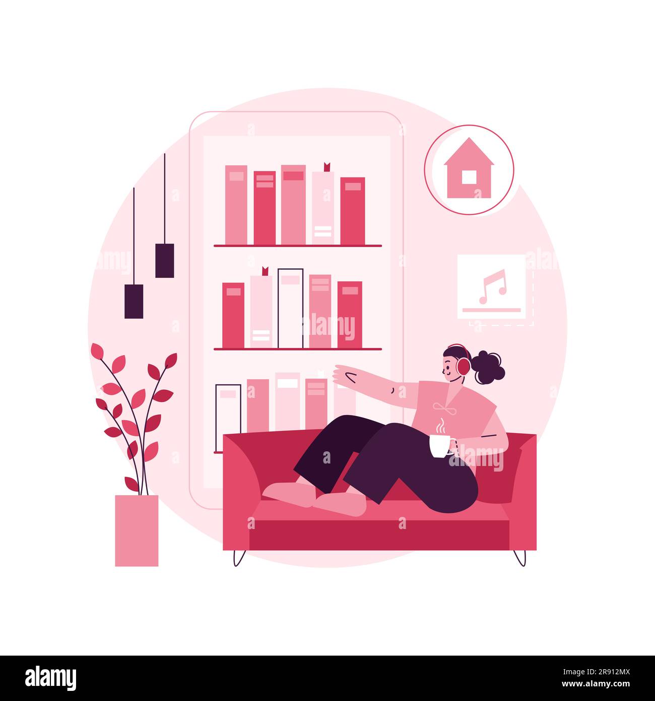 Viva library Stock Vector Images - Alamy