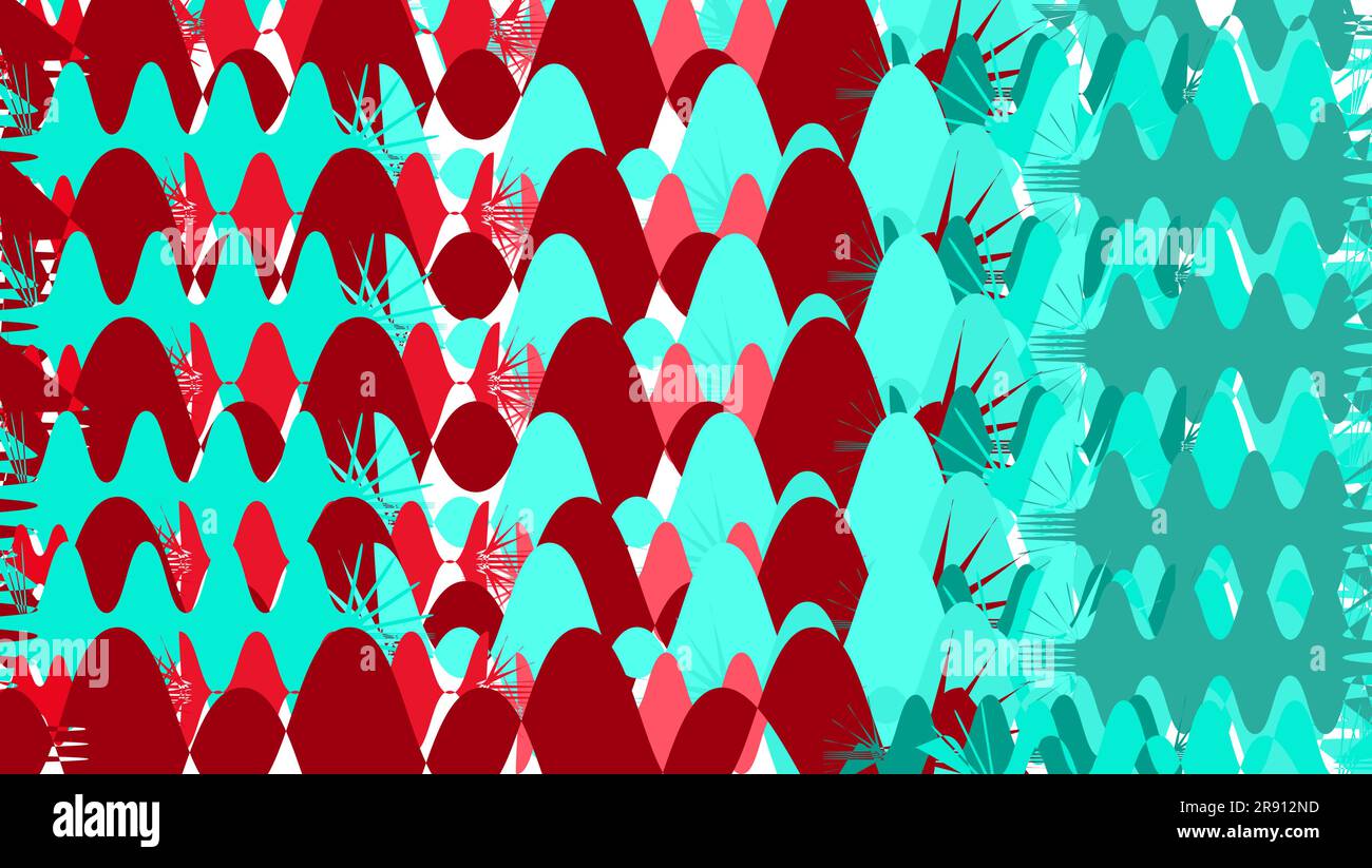 Simple background from minimalistic motley magical red and blue ...