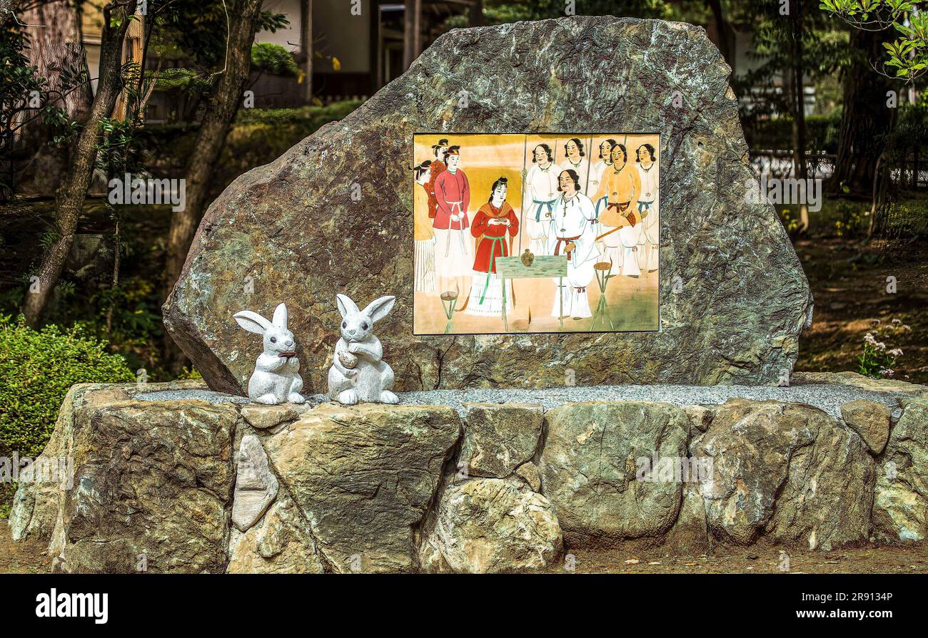 Something about white rabbits Stock Photo - Alamy