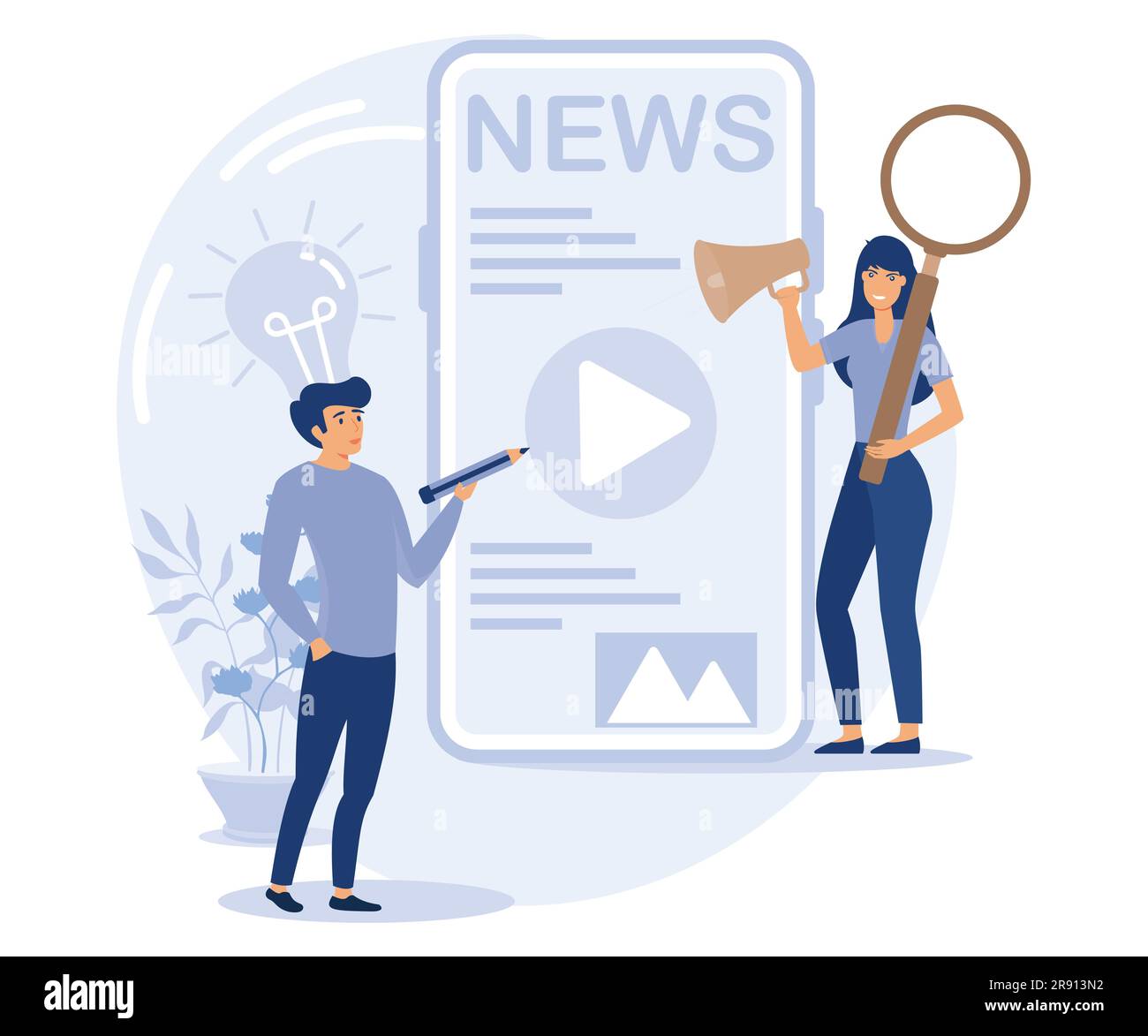 Newspaper Articles Stock Vector Images Alamy