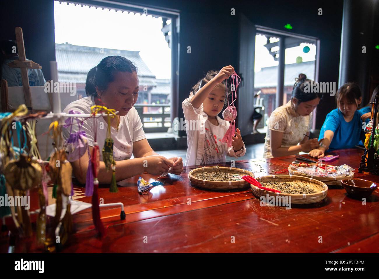 Changsha, China's Hunan Province. 22nd June, 2023. Tourists make ...
