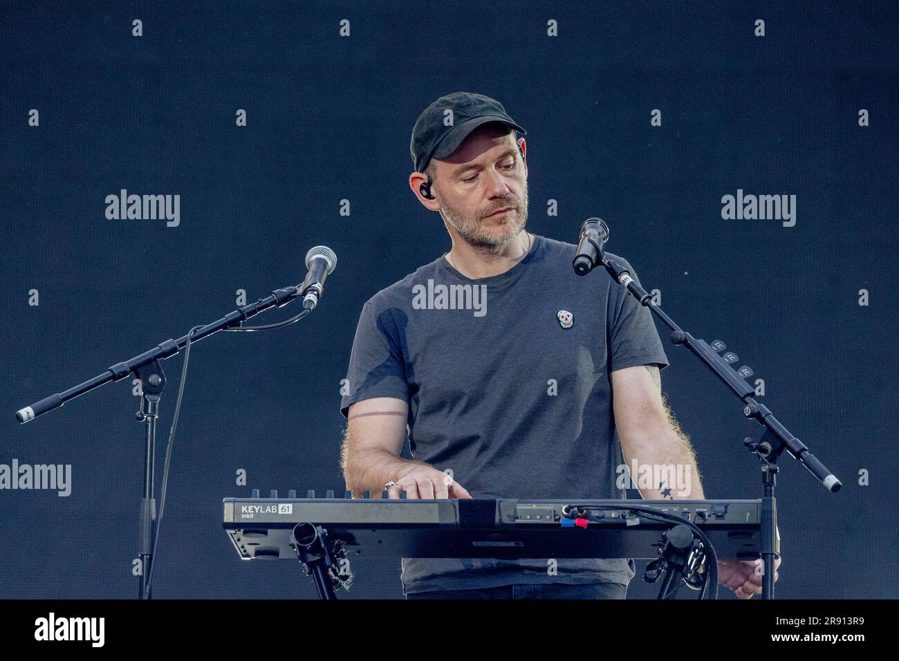 Naples Italy 21 June 2023 Chvrches - Coldplay opening - live at Diego ...