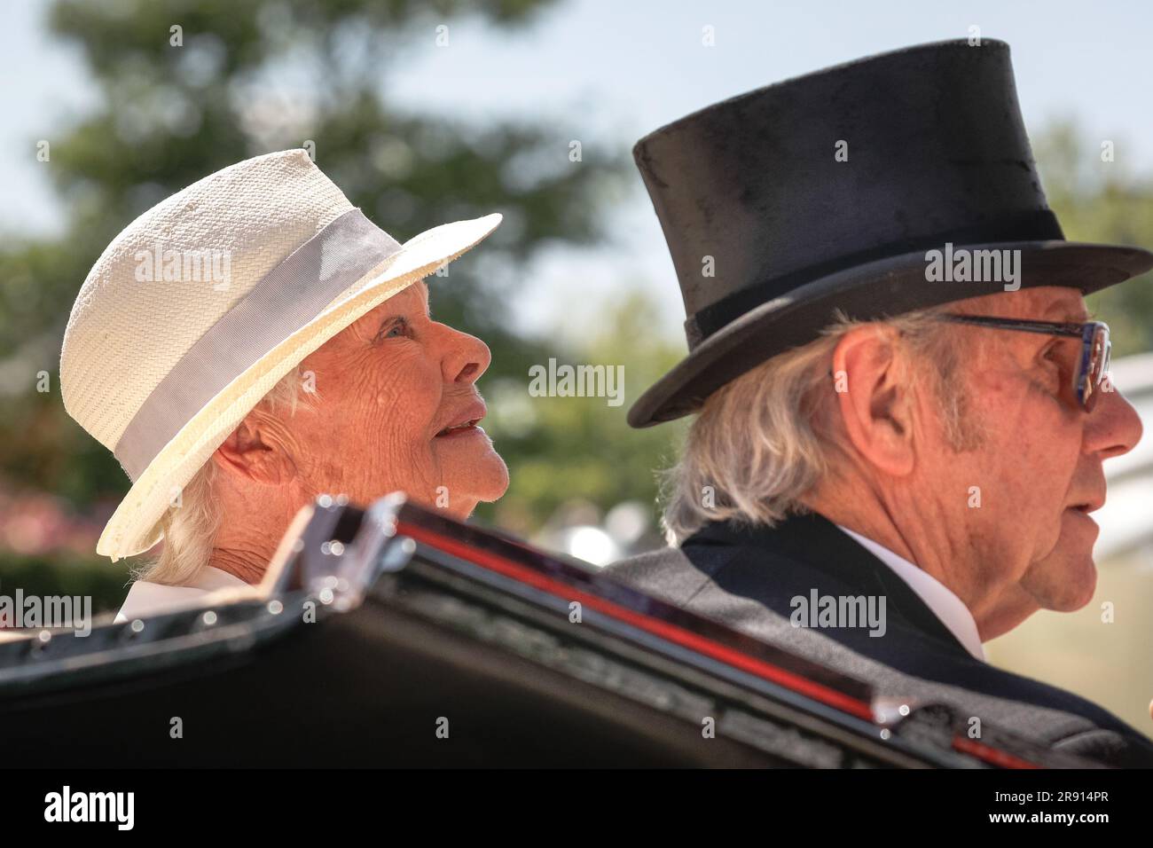 Ascot, Berkshire, UK. 23rd June, 2023. Dame Judi Dench. The Royal ...