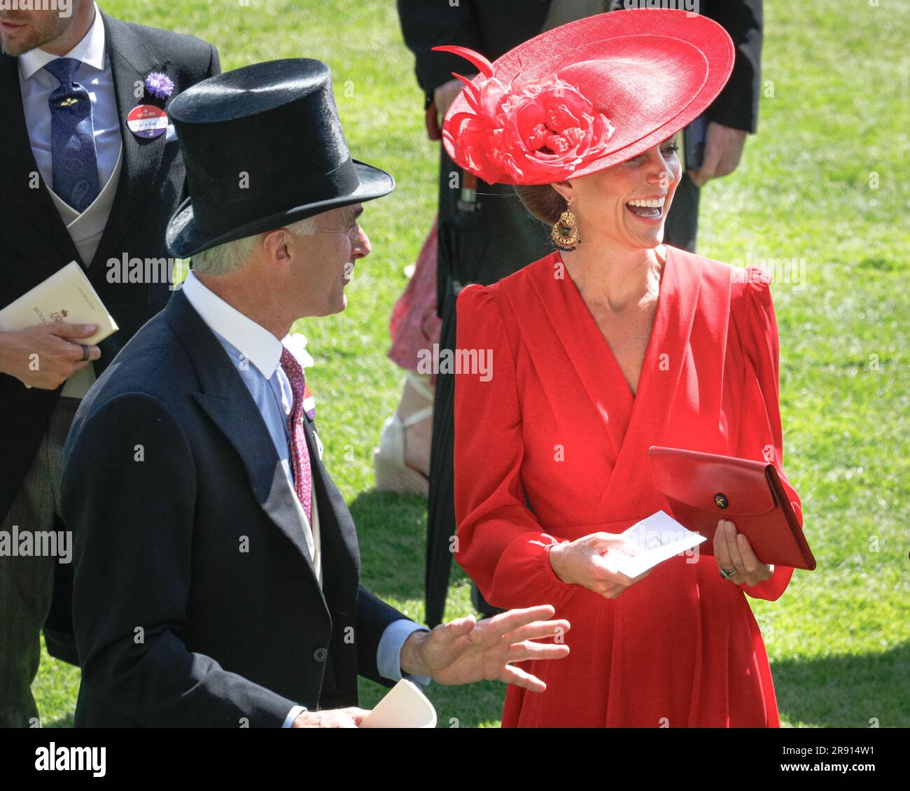Ascot, Berkshire, UK. 23rd June, 2023. William, the Prince of Wales and ...