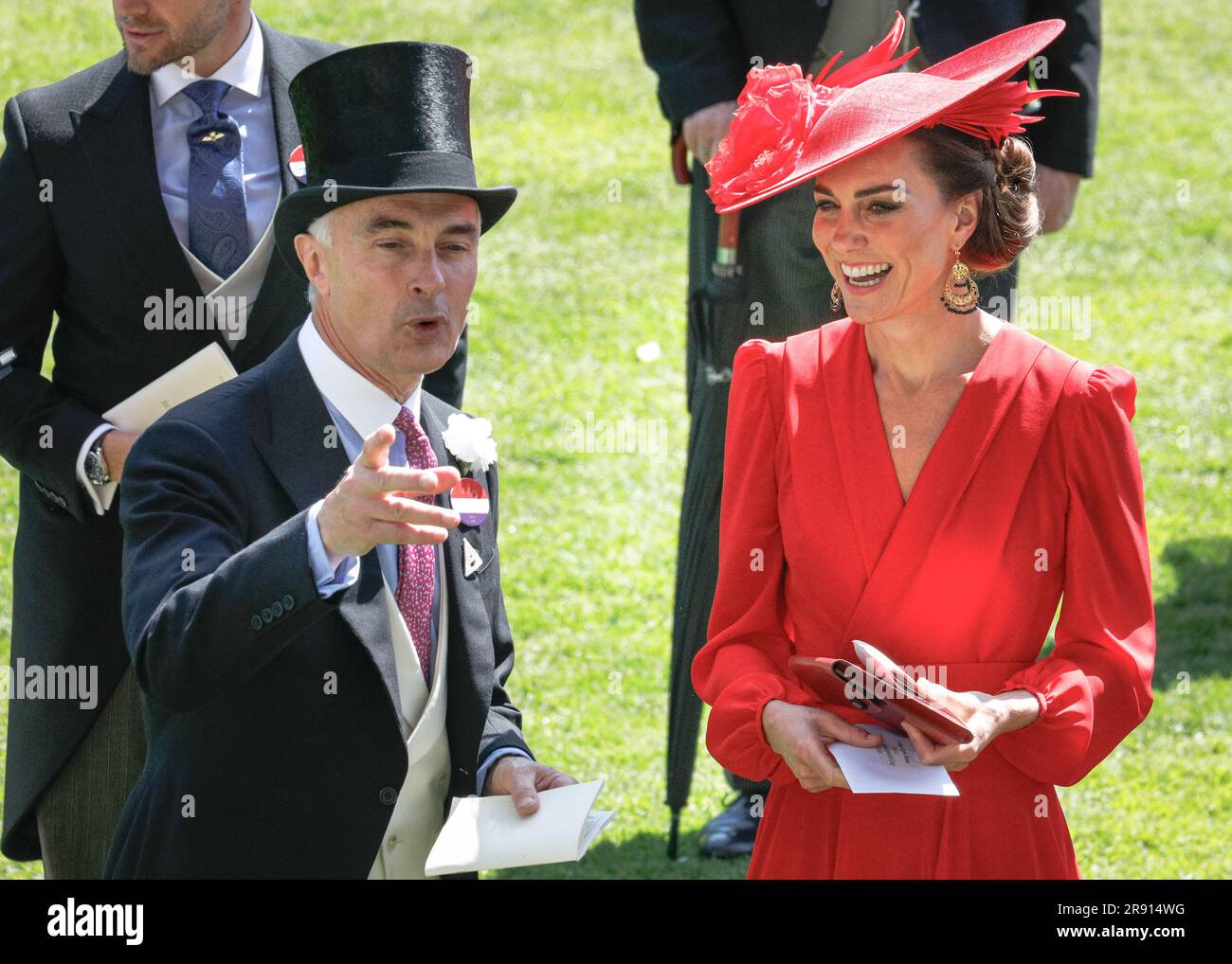 Ascot, Berkshire, UK. 23rd June, 2023. William, the Prince of Wales and ...