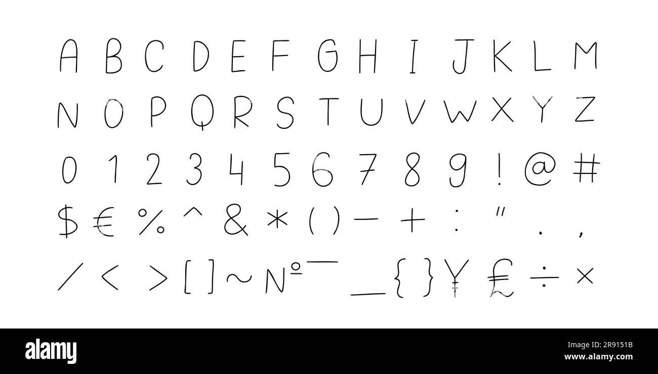 Cool Fonts To Write In Abc