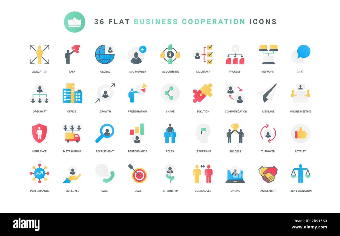 Role distribution Stock Vector Images - Alamy