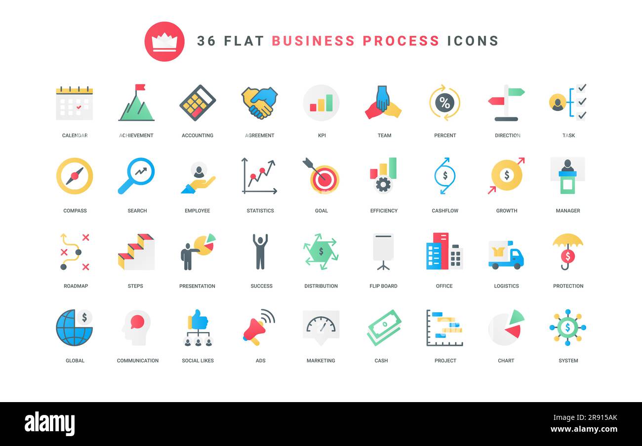 Activity of office employees for project growth, target management and ...