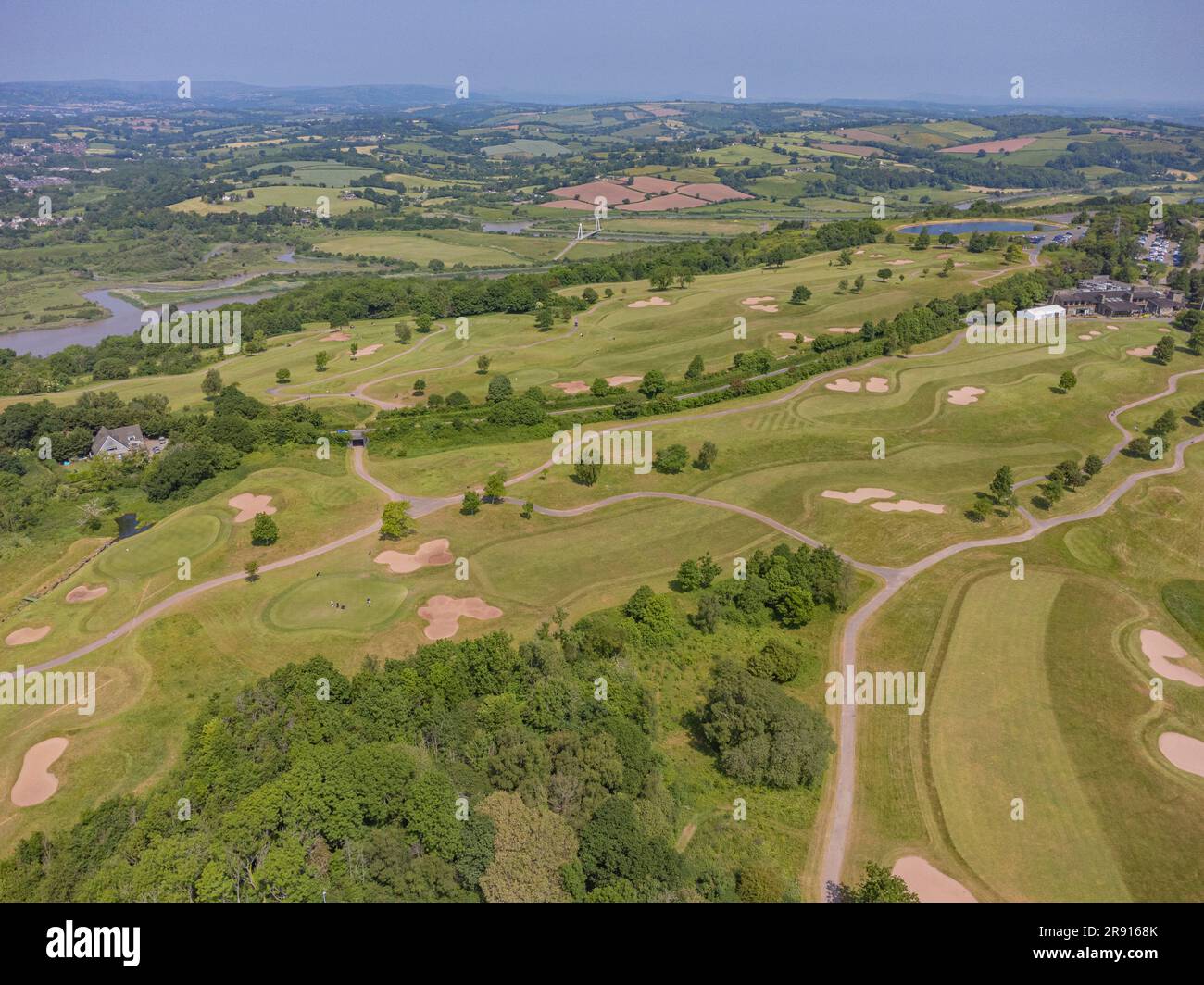 Aerial of newport wales hi-res stock photography and images - Alamy
