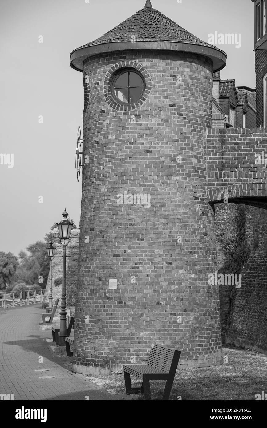 the city of Rees in germany Stock Photo - Alamy
