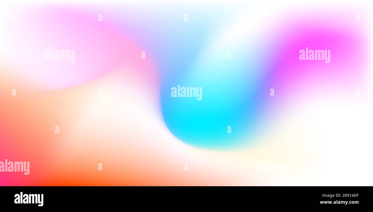 abstract gradient colors flowing background design. Vector illustration ...