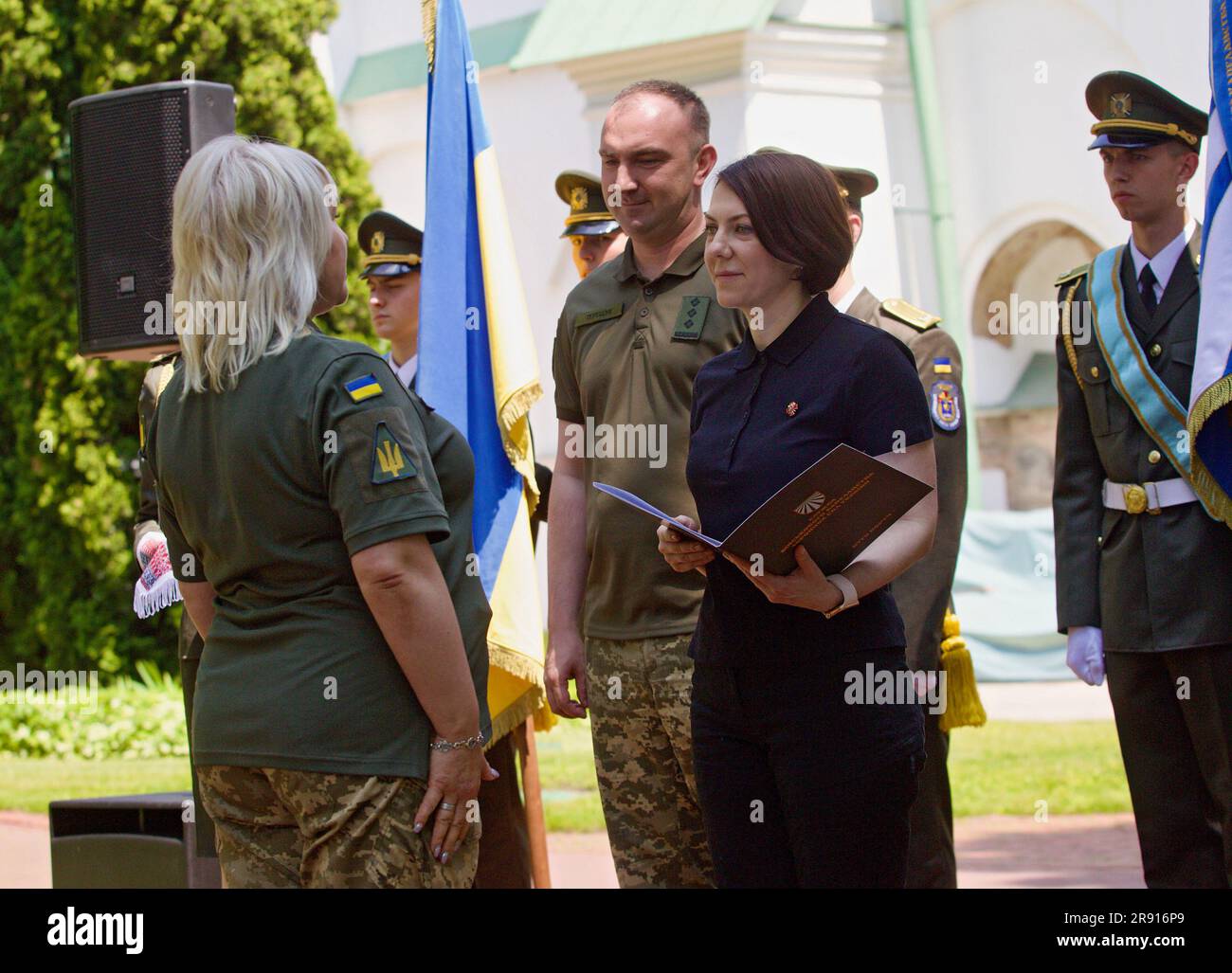 KYIV, UKRAINE - JUNE 23, 2023 - Deputy Defence Minister of Ukraine ...