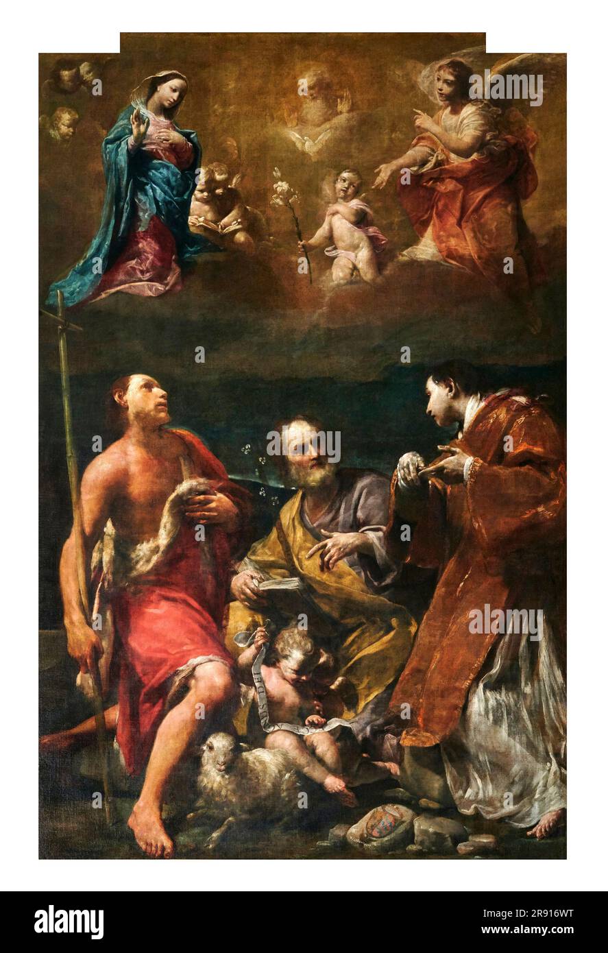 Annunciazione fresco Cut Out Stock Images & Pictures - Alamy