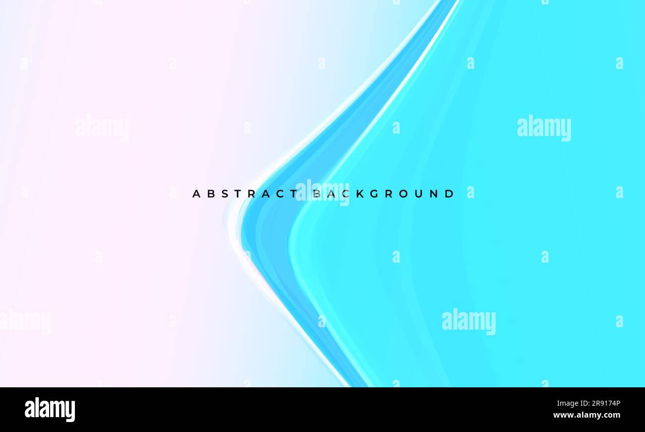 White and light blue wavy vector abstract background. Vector ...