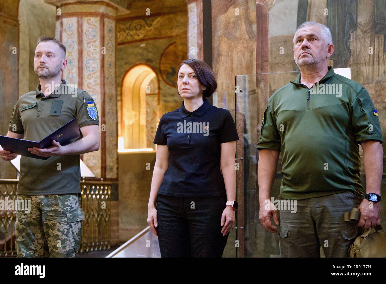 KYIV, UKRAINE - JUNE 23, 2023 - Deputy Defence Minister of Ukraine ...