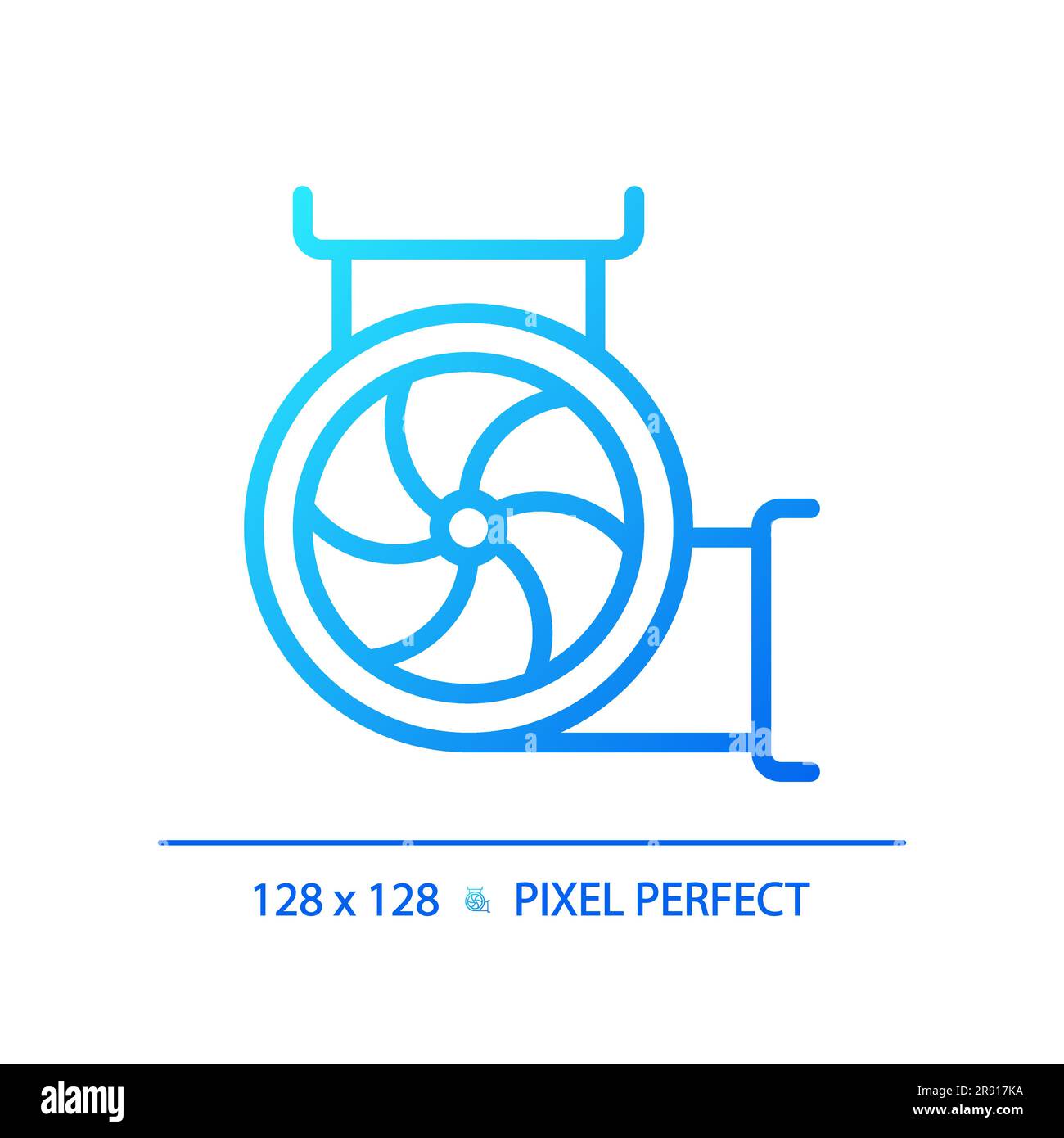 Industrial Ventilation Gradient Linear Vector Icon Stock Vector Image And Art Alamy