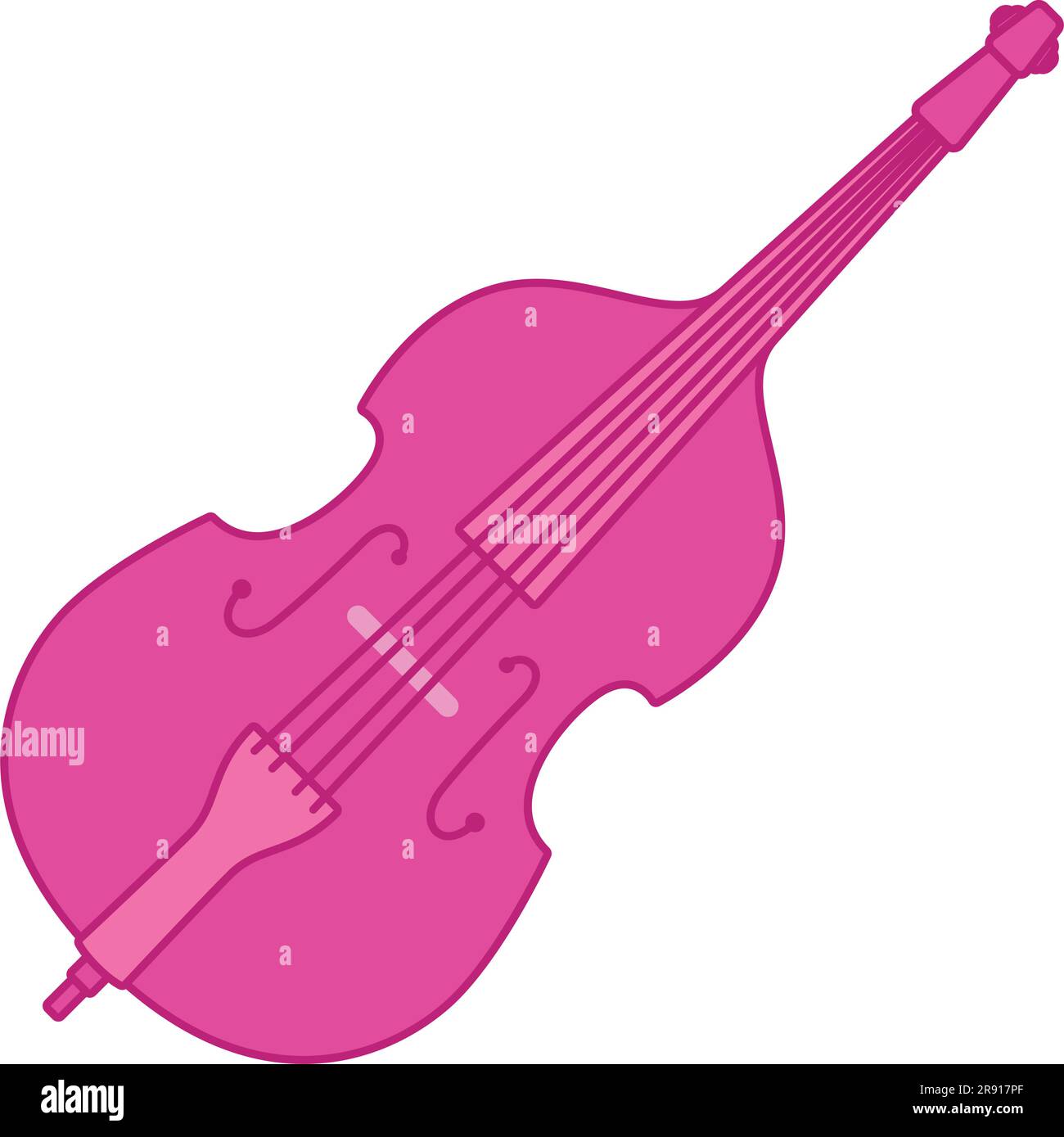 Isolated colored cello musical instrument icon Vector Stock Vector ...