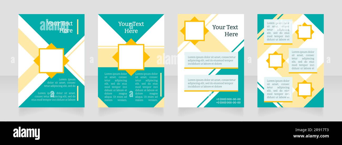 Business plan blank brochure layout design Stock Vector Image & Art - Alamy