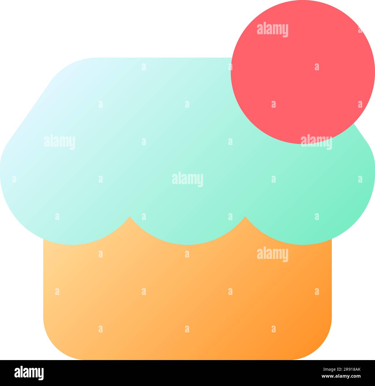 Online shop notification pixel perfect flat gradient color ui icon ... Online shop notification pixel perfect flat gradient color ui icon ...