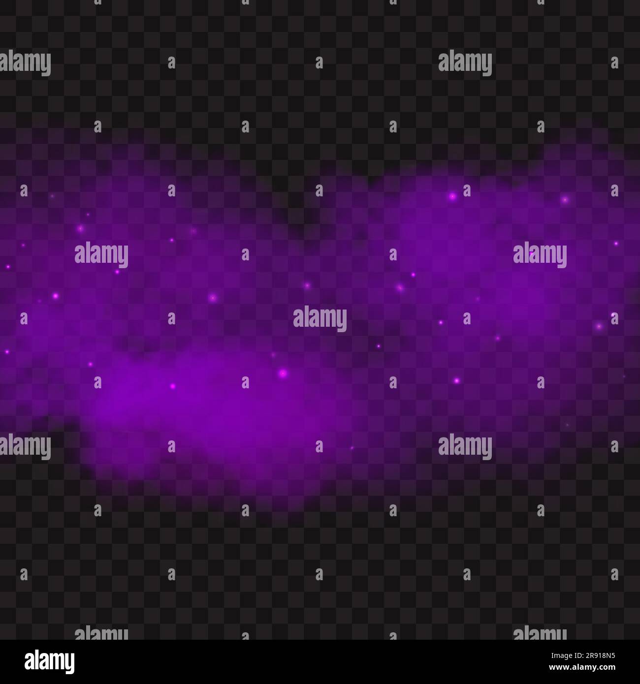 Magic dust effect isolated on transparent background Stock Vector Image ...