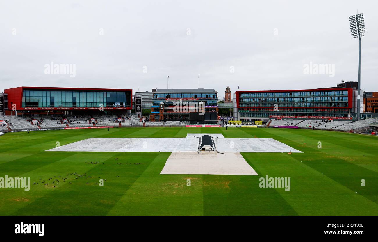 Old trafford rain blast hi-res stock photography and images - Alamy