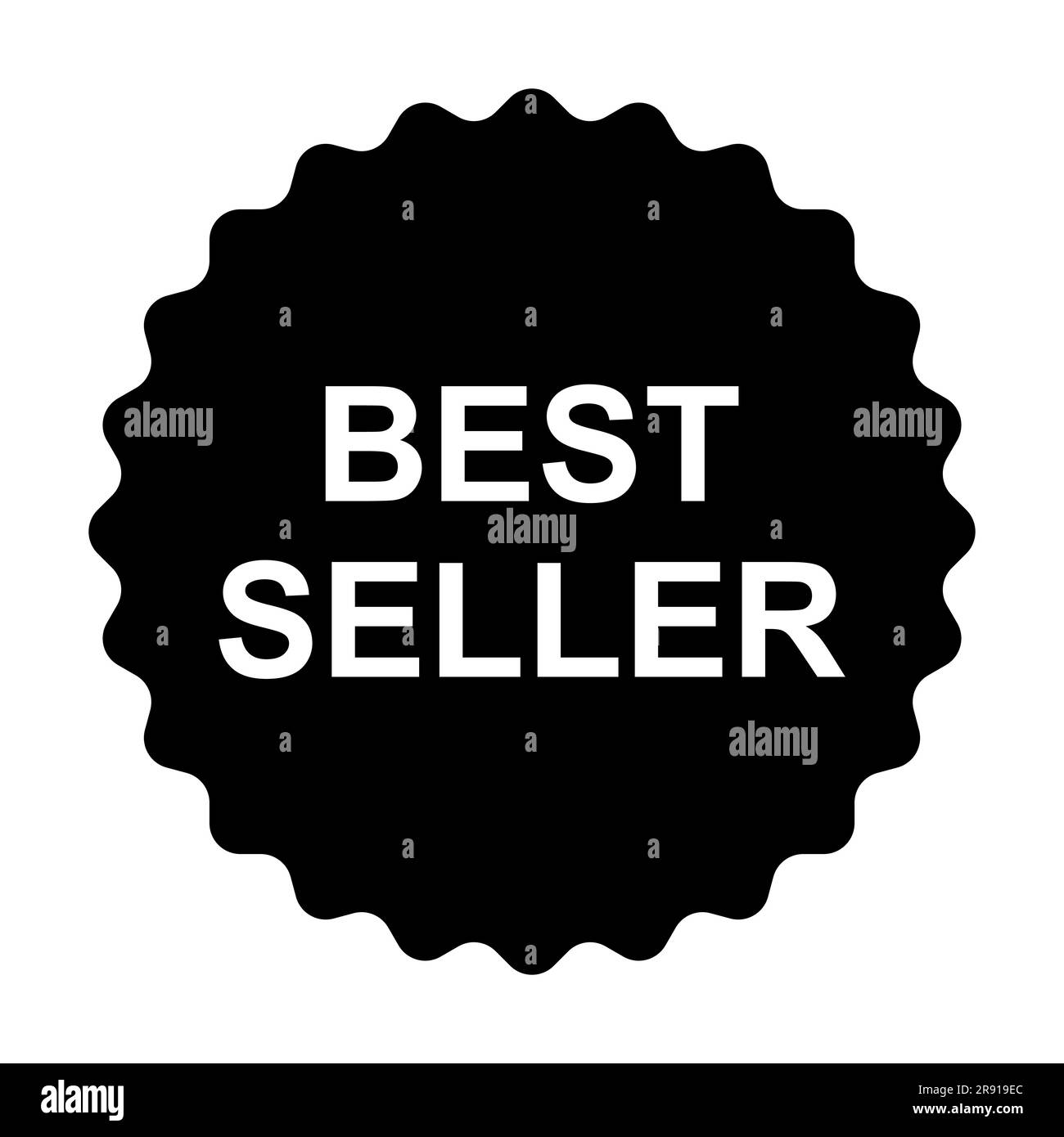 Best seller label icon vector for graphic design, logo, website, social media, mobile app, UI ...