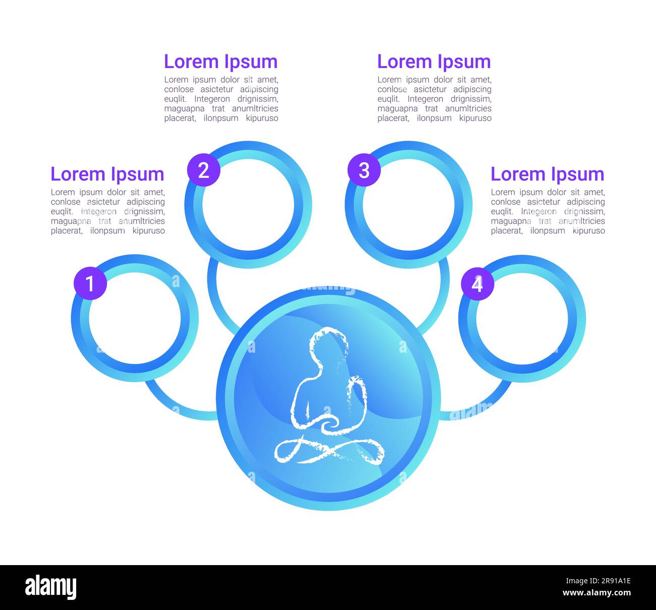 Mental disorders causes infographic chart design template Stock Vector ...