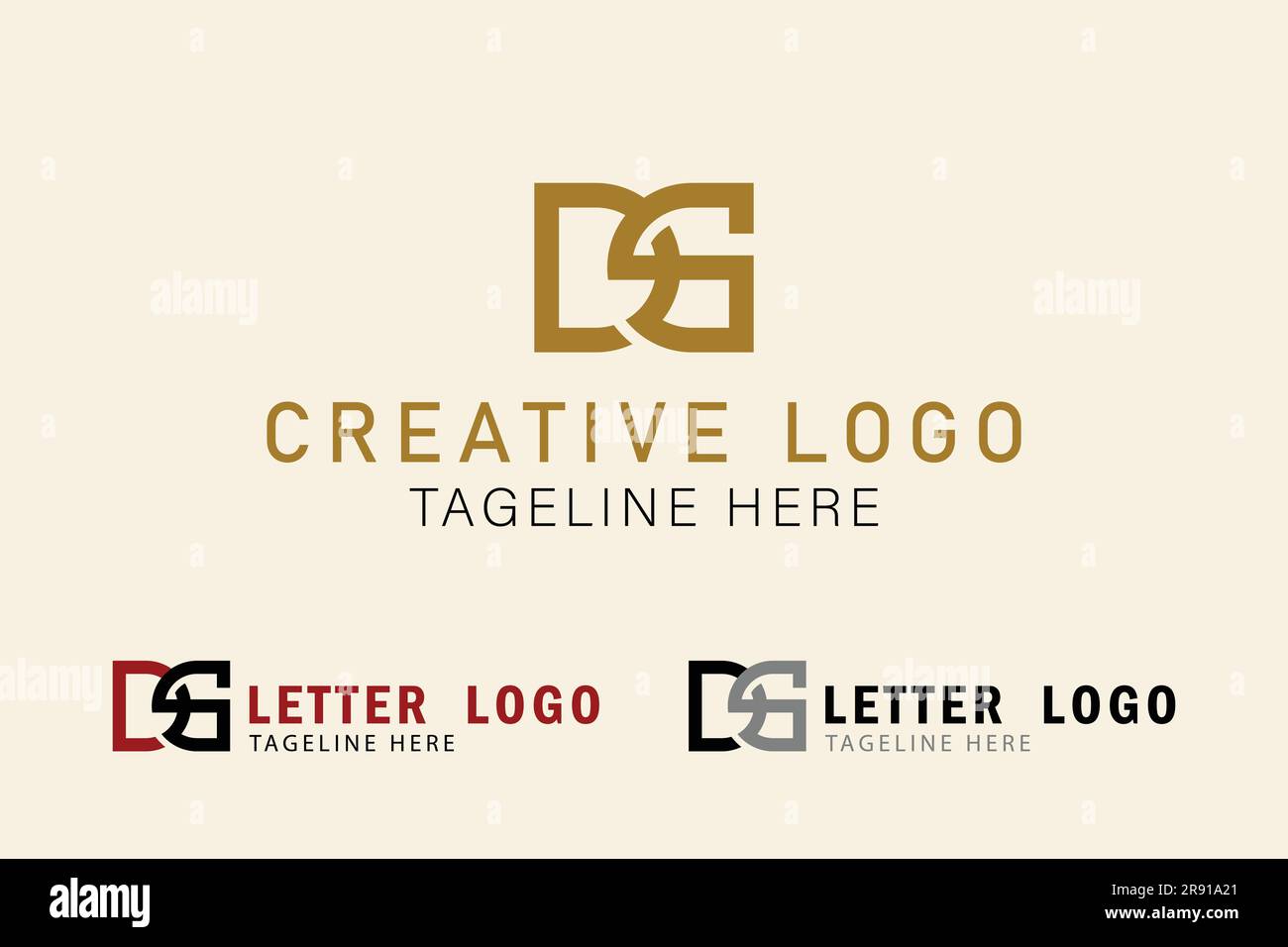 Abstract Letter DS or SD logo. monogram initials letter logo concept ...