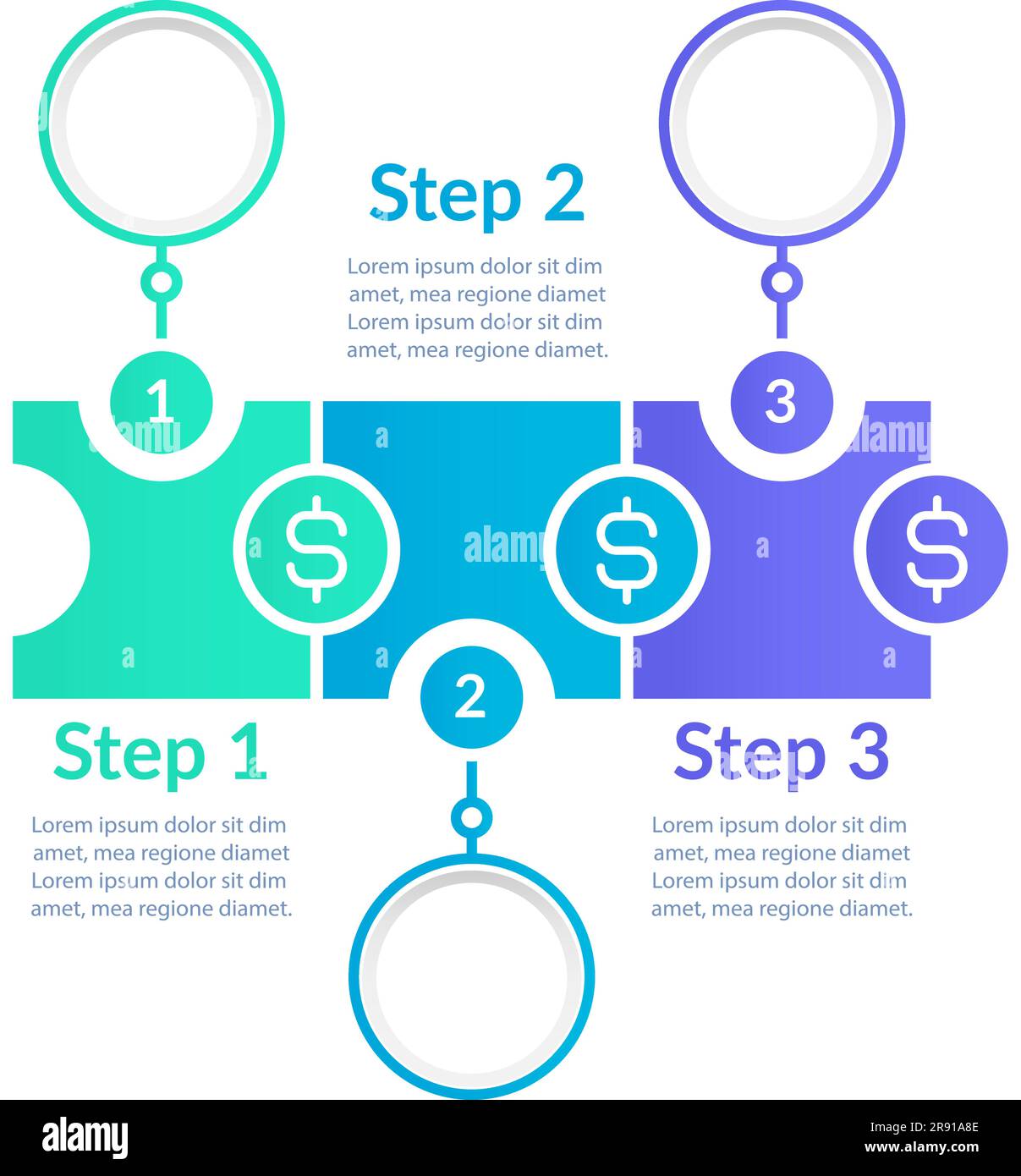 Create and maintain budget infographic chart design template Stock ...