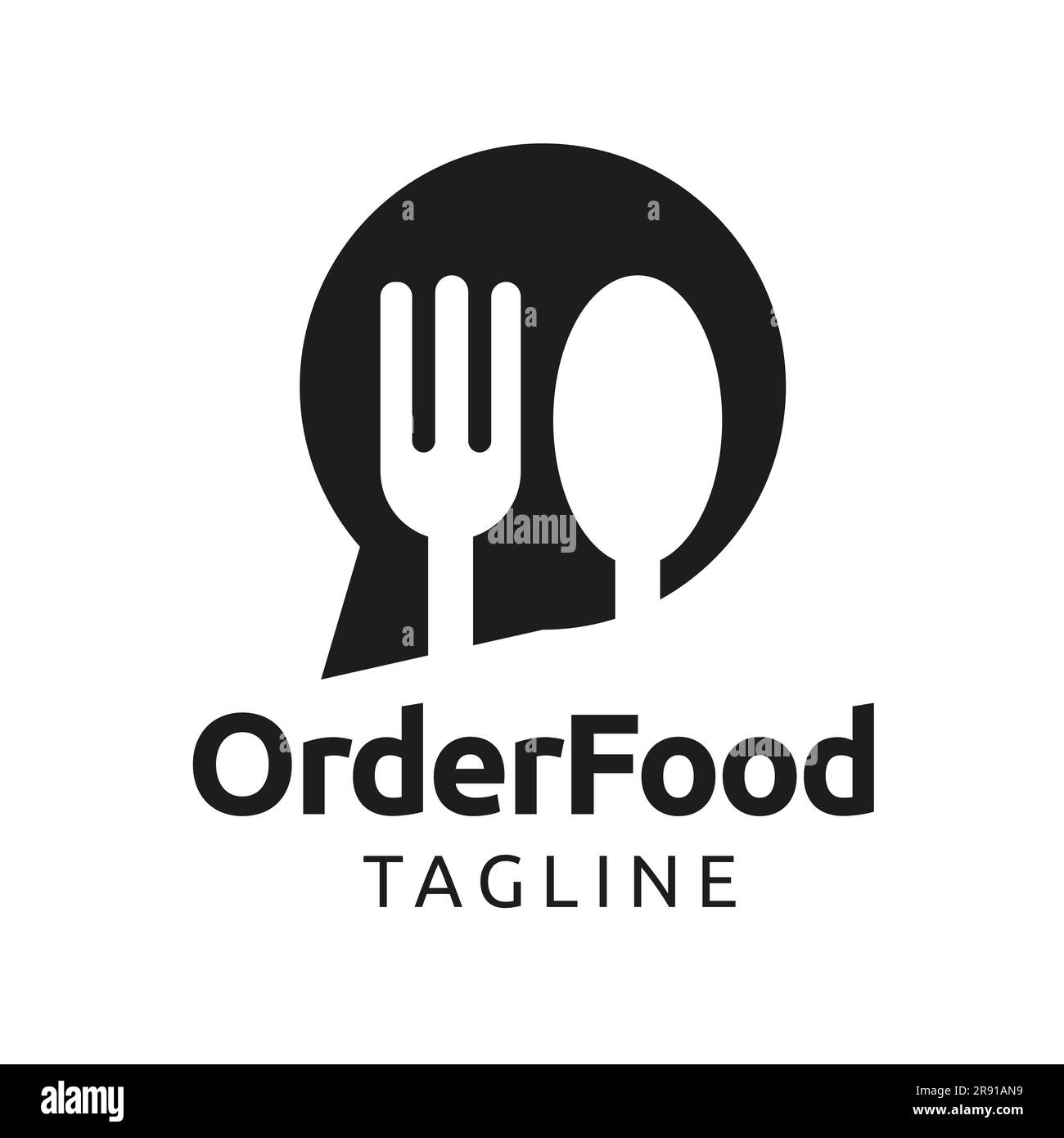 Message food logo design technology message bubble silhouette meaning ... Message food logo design technology message bubble silhouette meaning ...