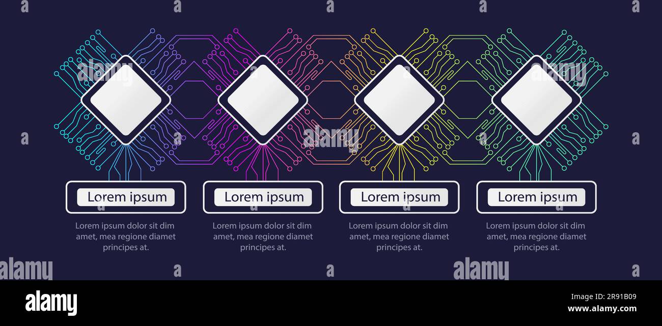Repair services infographic chart design template Stock Vector Image ...