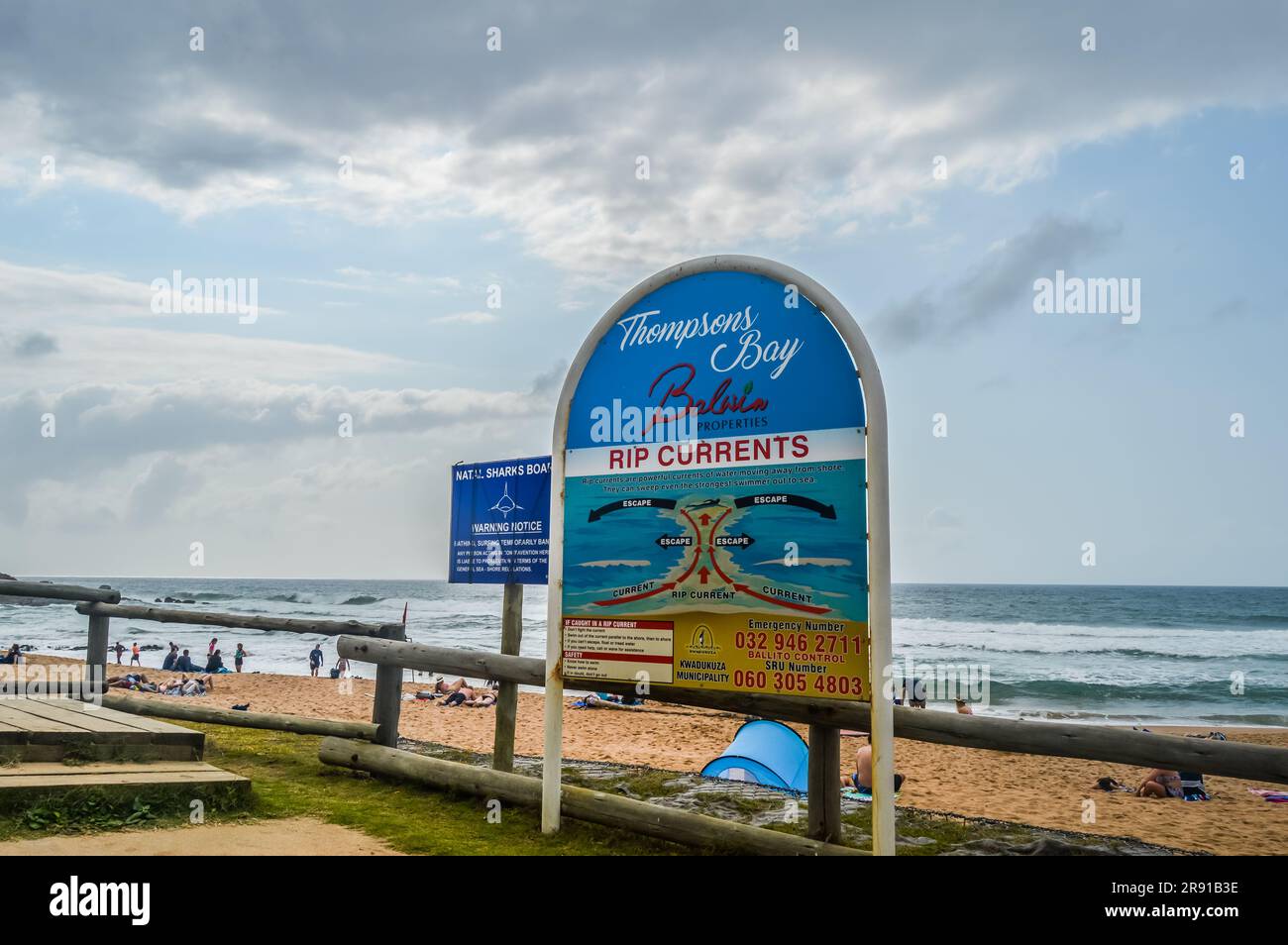 Thompsons bay beach a blue flag beach in Ballito Dolphin coast Duban ...