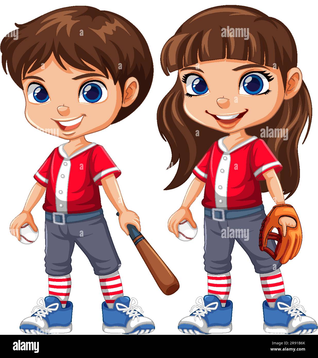Clipart Kid Baseball Player