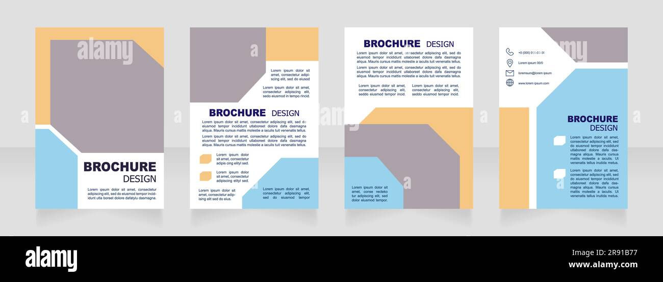 Free Coding Educational Program For Beginners Blank Brochure Design