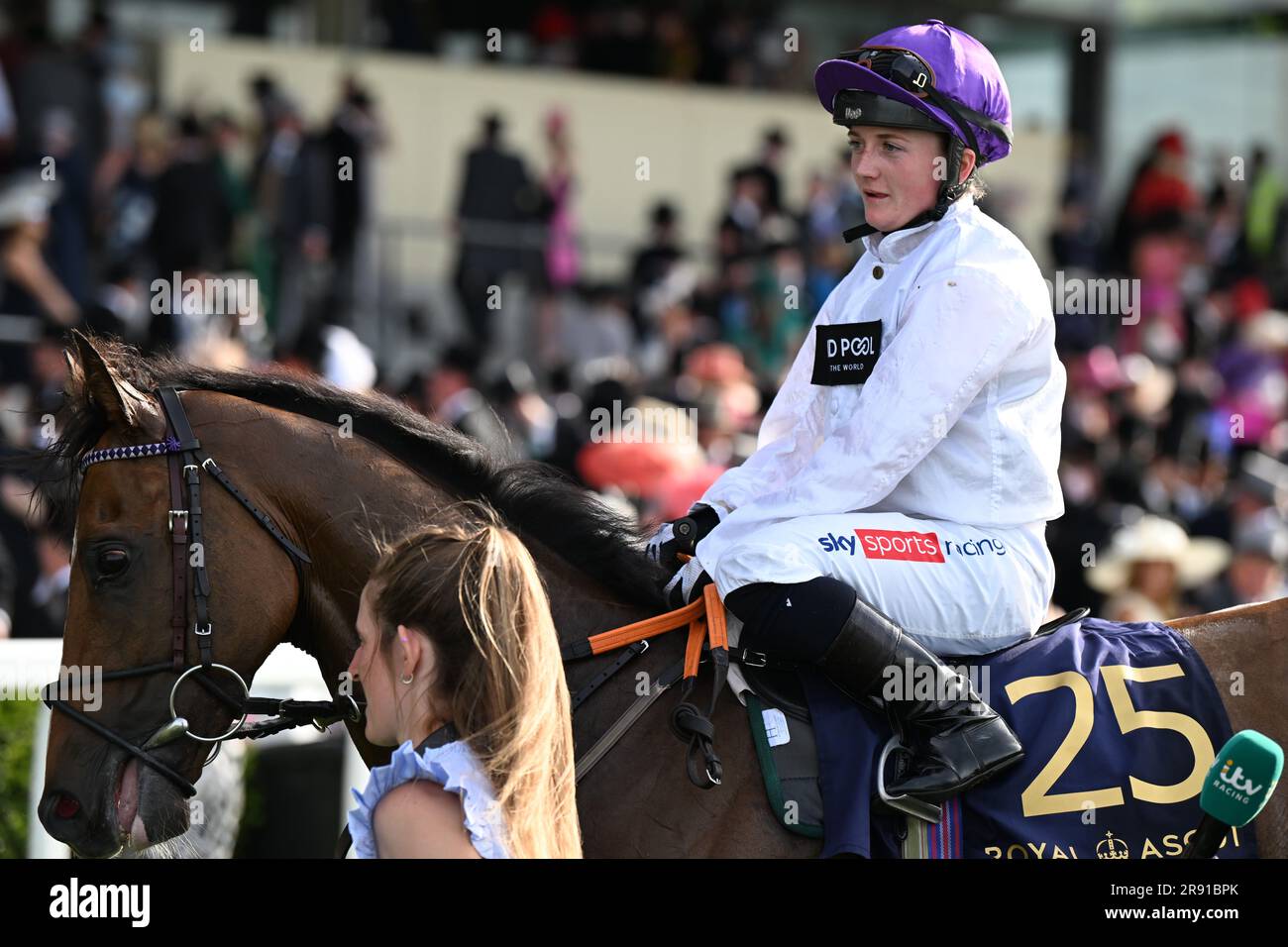 23rd June 2023; Ascot Racecourse, Berkshire, England: Royal Ascot Horse ...