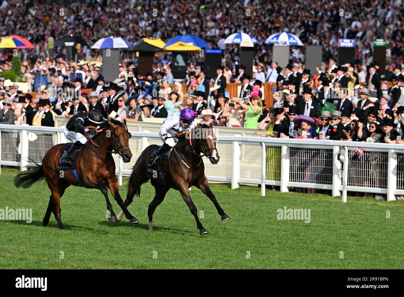 23rd June 2023; Ascot Racecourse, Berkshire, England: Royal Ascot Horse ...