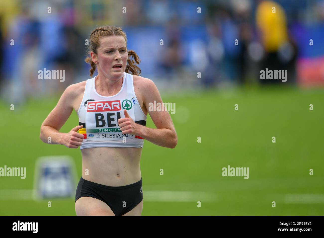 Chorchow, Poland. 23rd June, 2023. Lisa Rooms in the 5000 meters at the ...