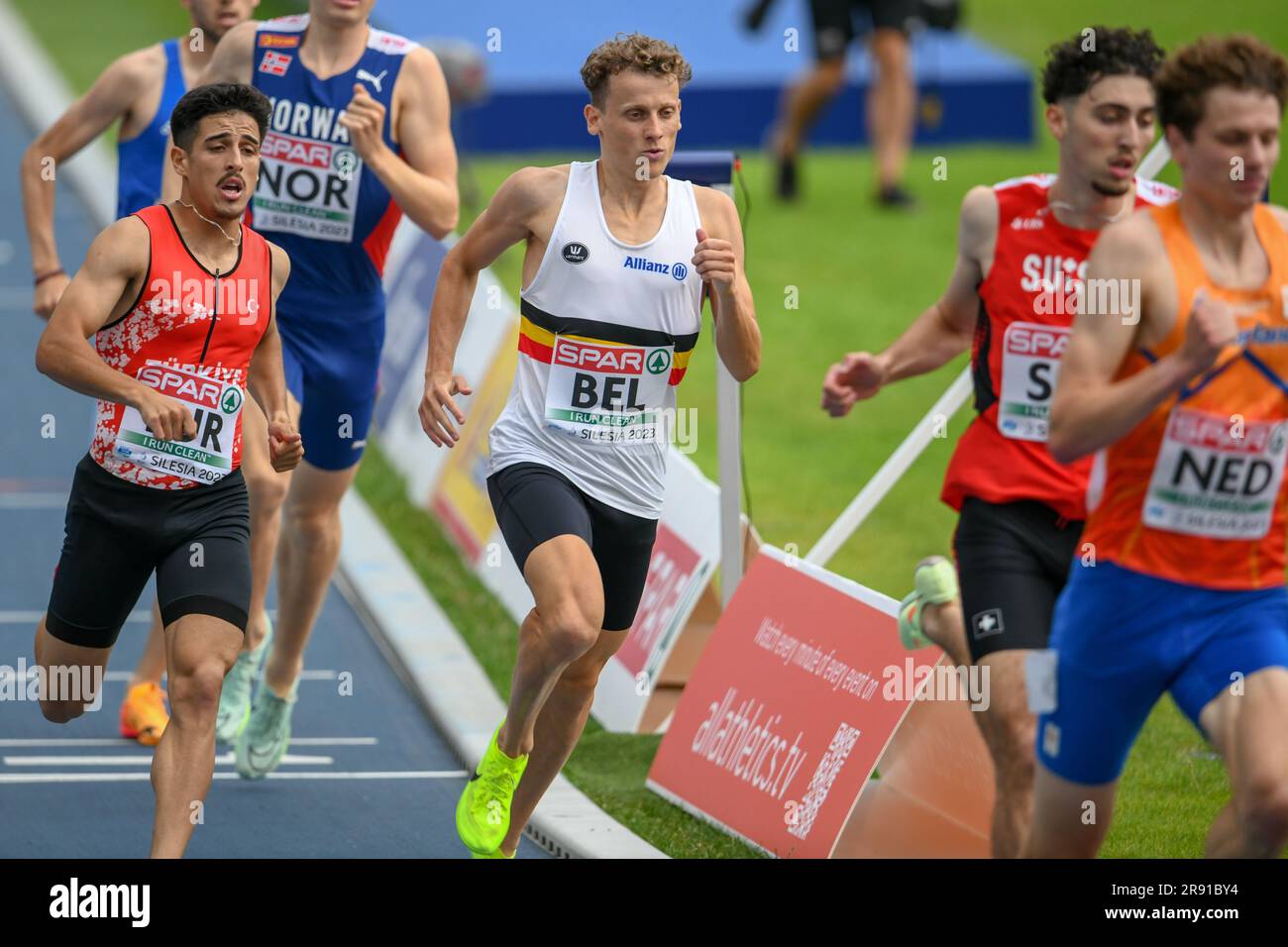 Chorchow, Poland. 23rd June, 2023. Pieter Claus in the 800 meters at ...
