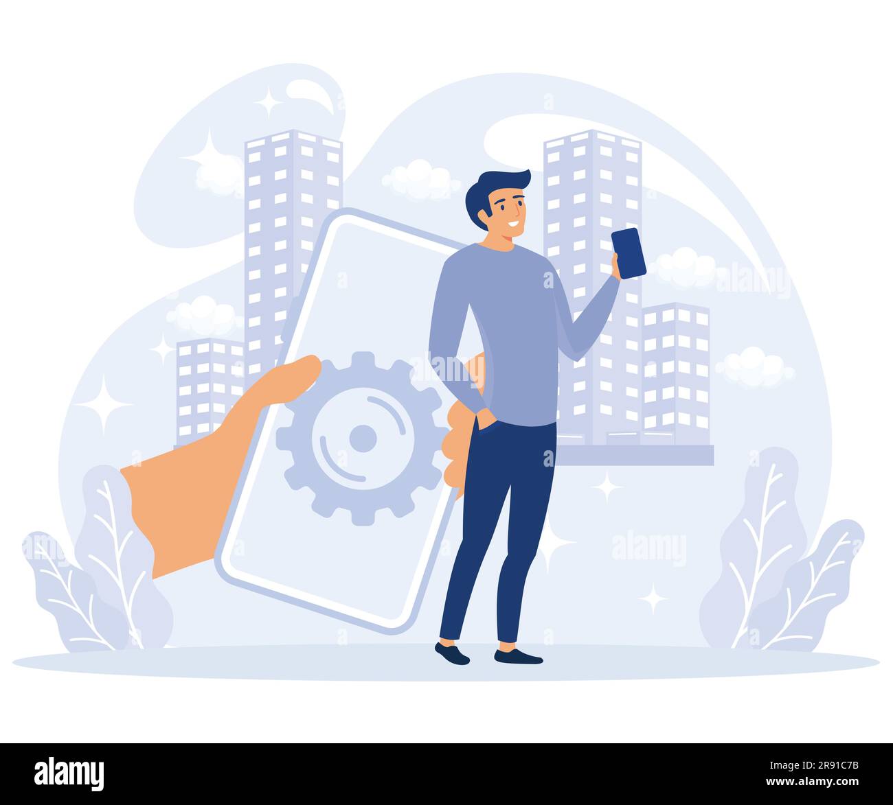 Software Development Concept Interactive Design Visualization Usability Engineering Web