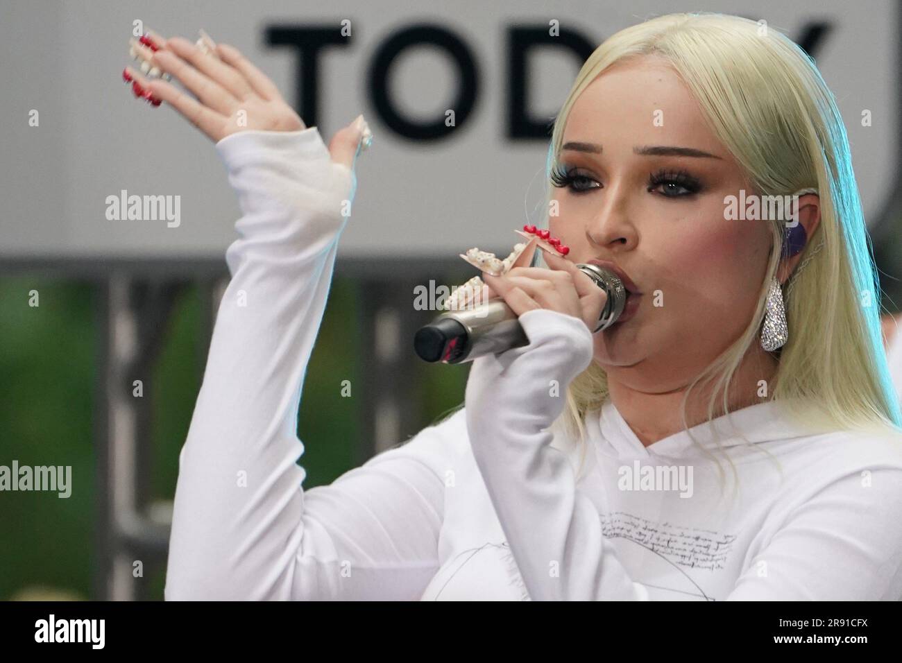 New York, NY, USA. 22nd June, 2023. Kim Petras on stage for NBC Today ...