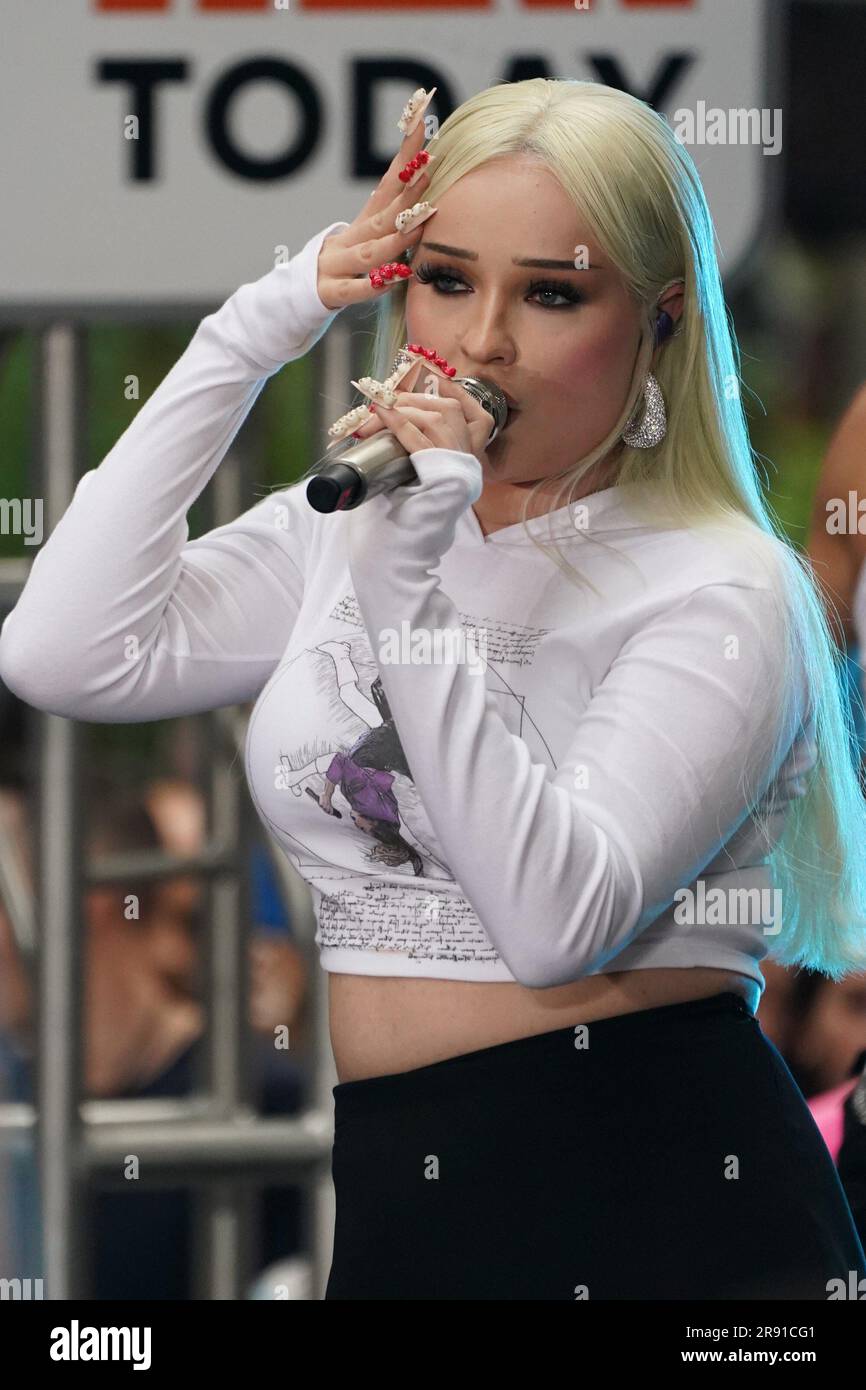 New York, NY, USA. 22nd June, 2023. Kim Petras on stage for NBC Today ...