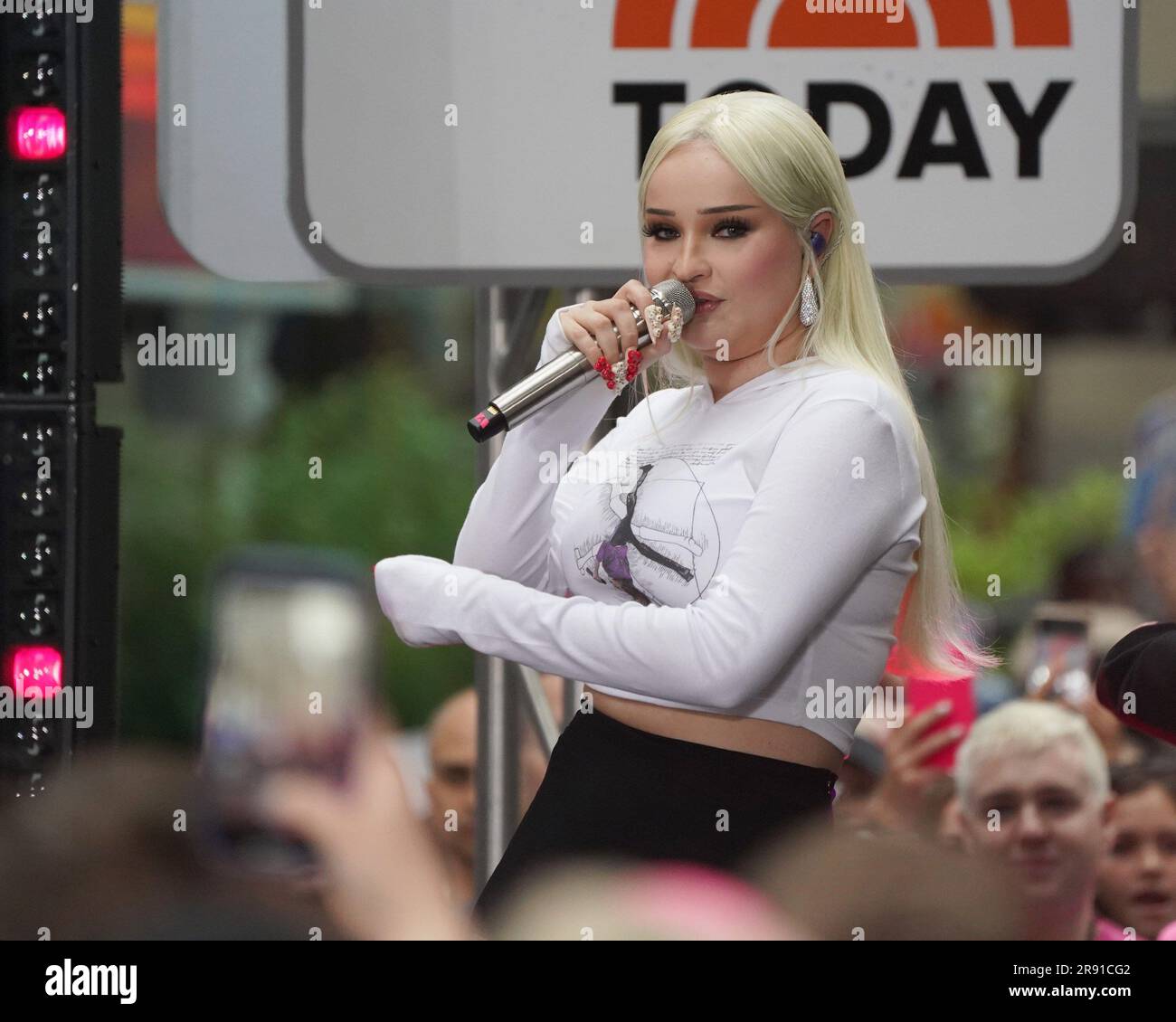 New York, NY, USA. 22nd June, 2023. Kim Petras on stage for NBC Today ...
