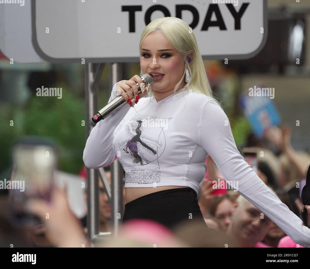 New York, NY, USA. 22nd June, 2023. Kim Petras on stage for NBC Today ...