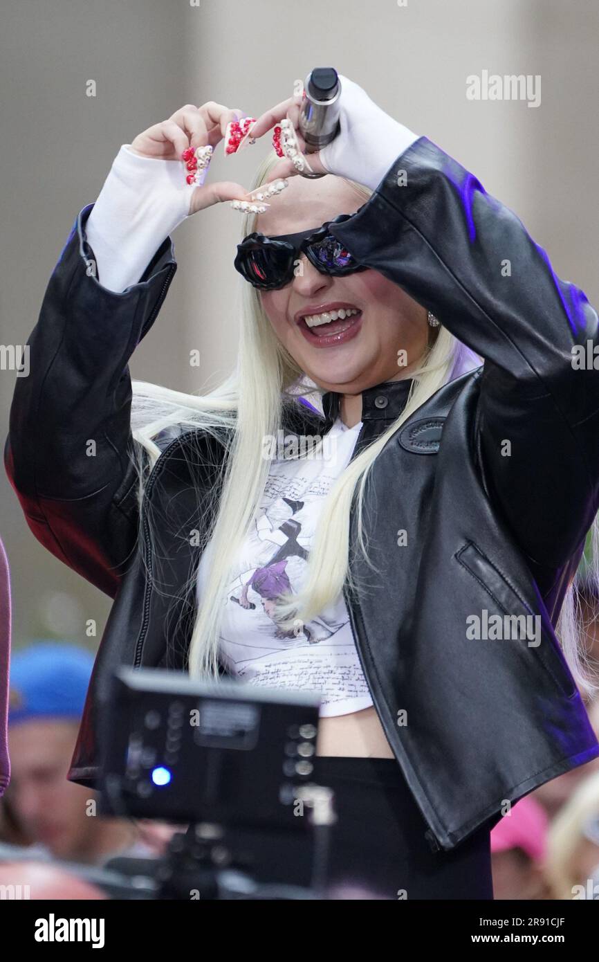 New York, NY, USA. 22nd June, 2023. Kim Petras on stage for NBC Today ...